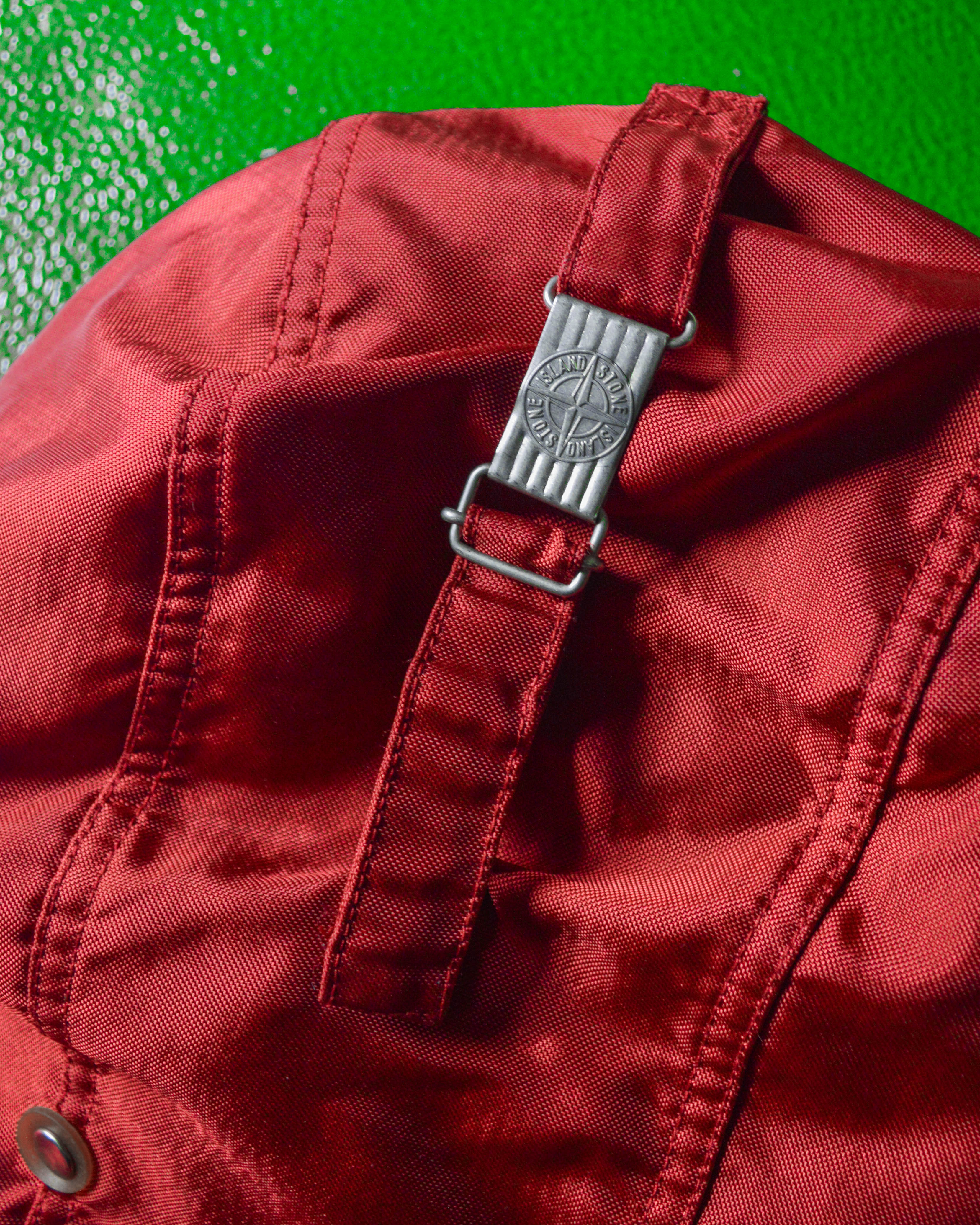 Stone Island Vintage AW1992 Formula Steel Shimmer Red Stone Island Vintage AW1992 Formula Steel Shimmer Red